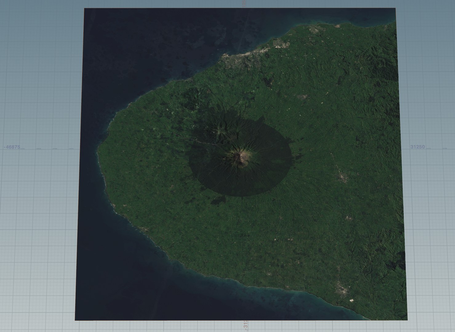 3D Mount Taranaki New Zealand Landscape Model 3D - TurboSquid 1994795