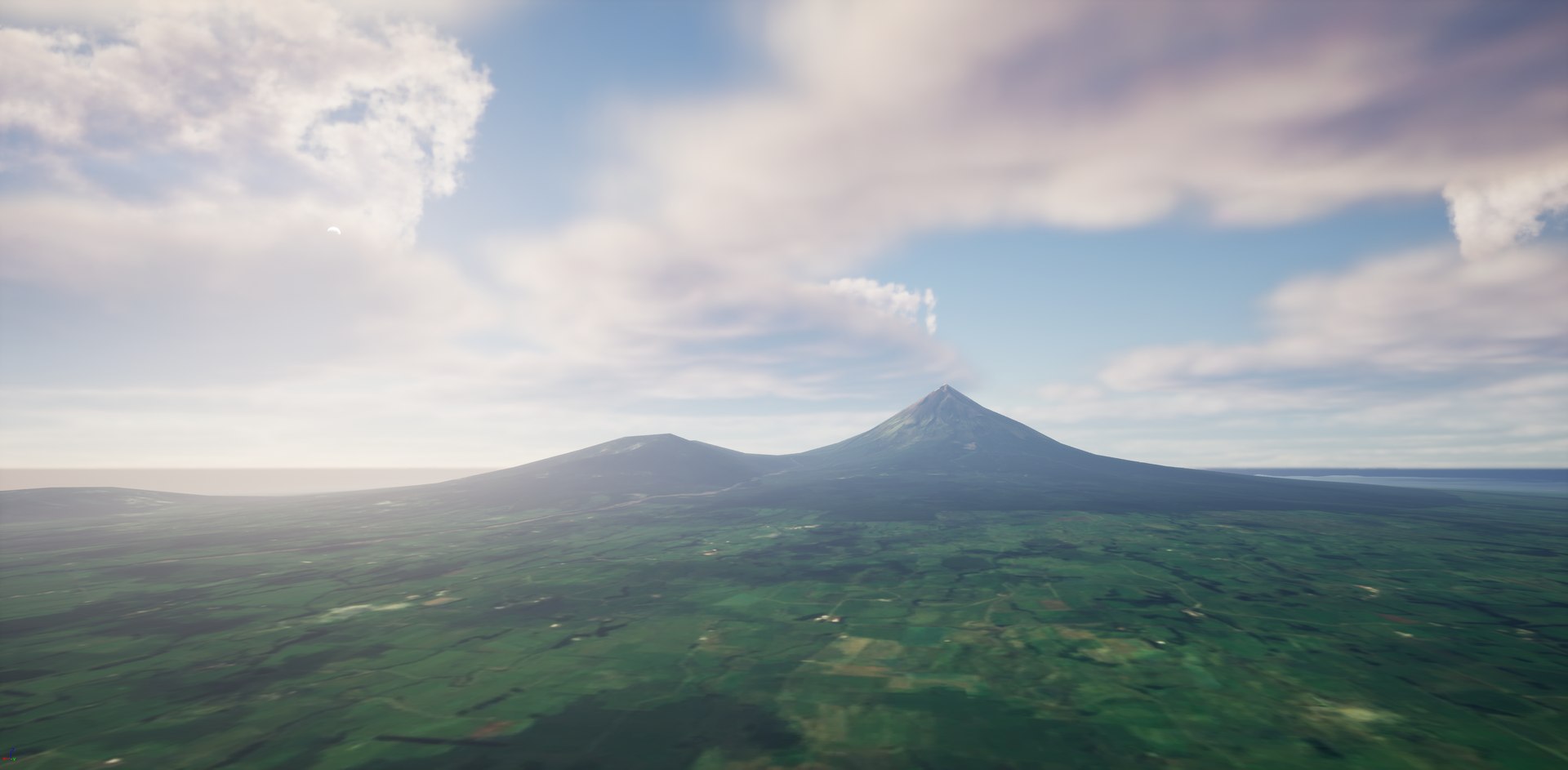 3D Mount Taranaki New Zealand Landscape Model 3D - TurboSquid 1994795