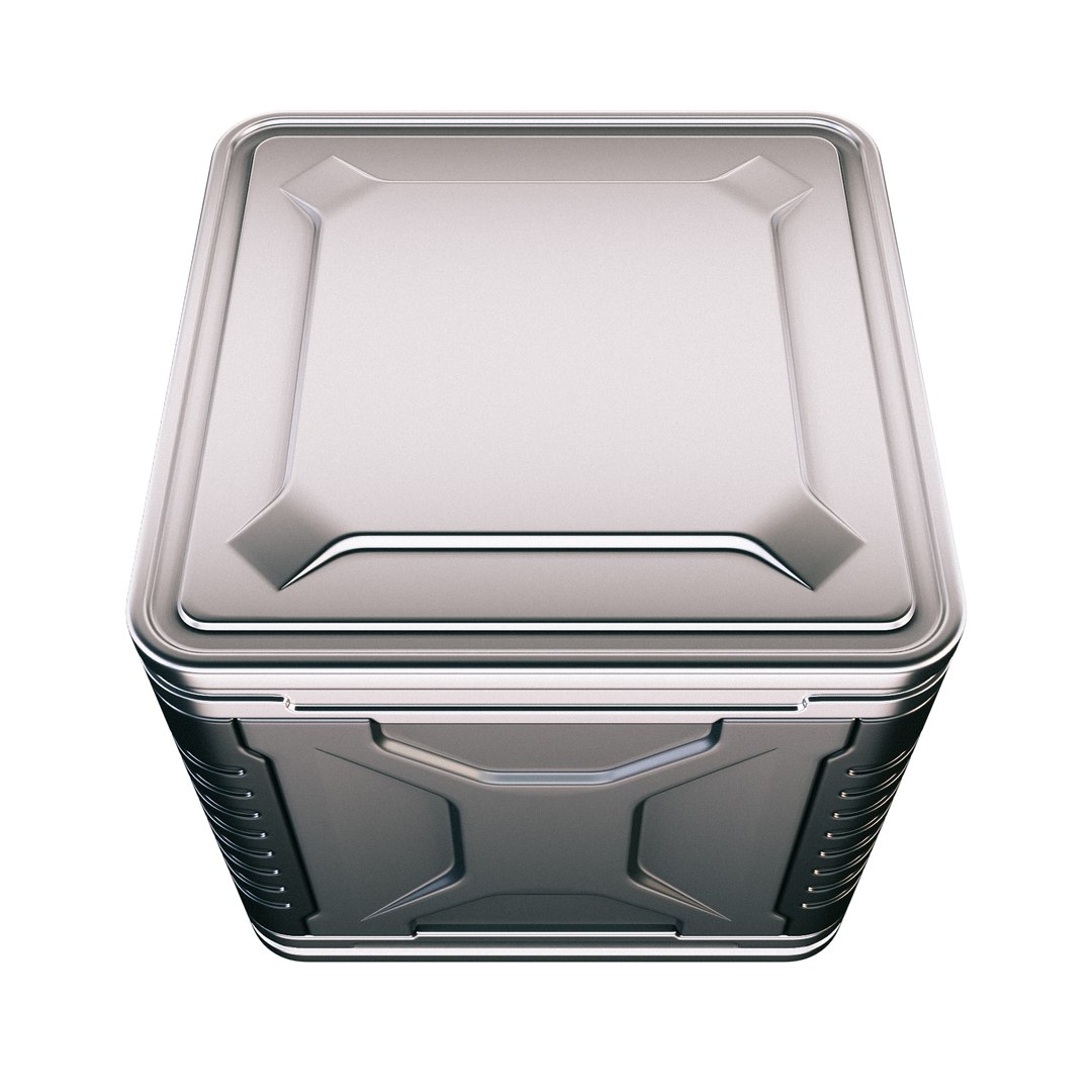 Sci-fi Container Box 3D Model - TurboSquid 1345110