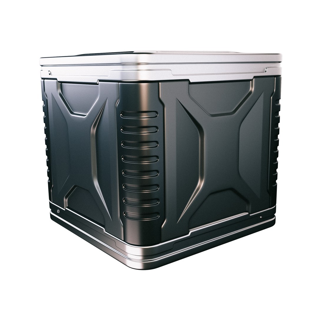 Sci-fi Container Box 3D Model - TurboSquid 1345110