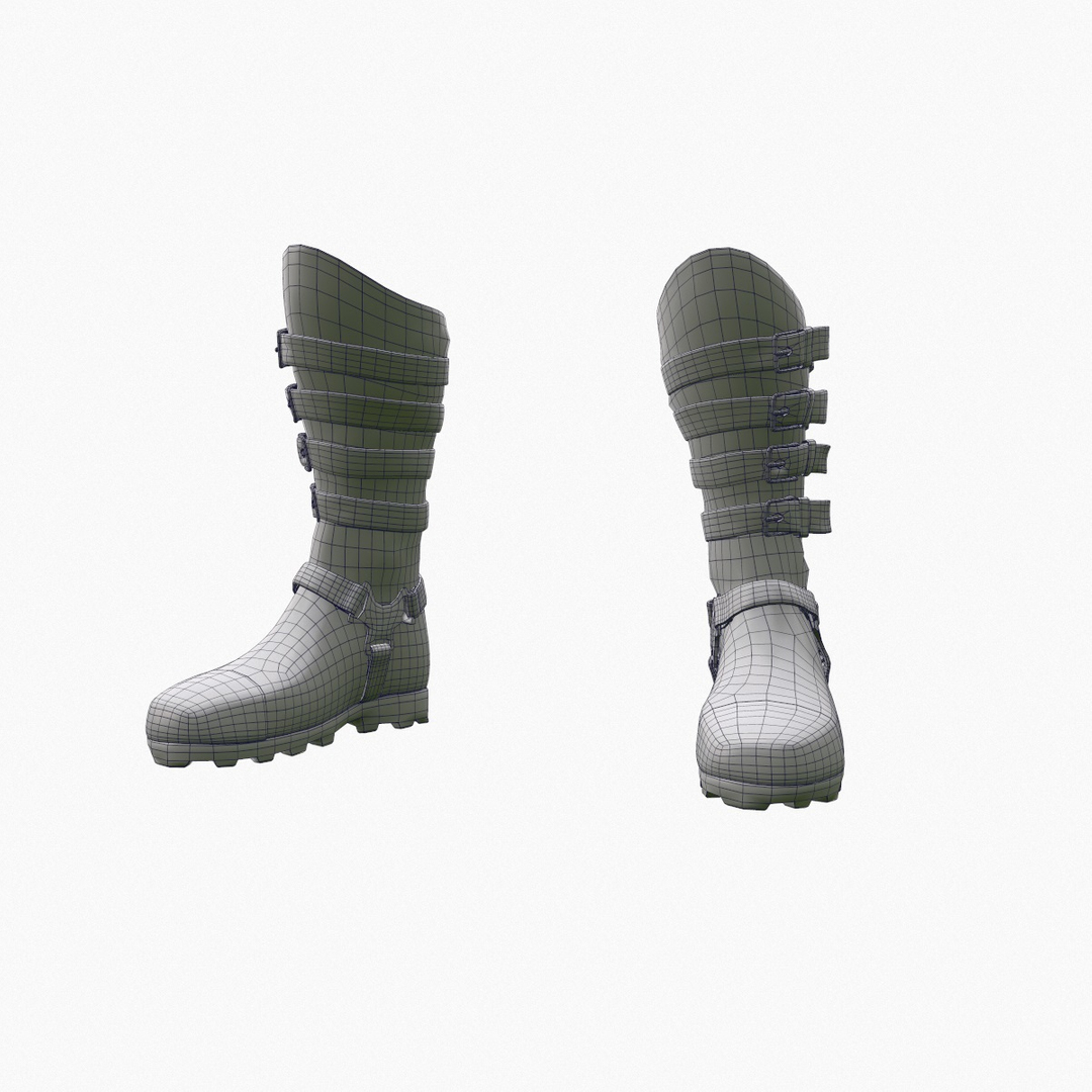 Boots 3d Model