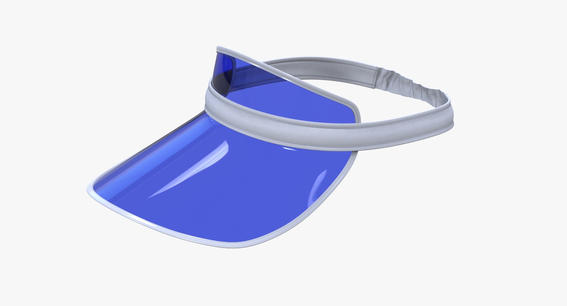 Poker Sun Visor Cap 3D Model - TurboSquid 1349143