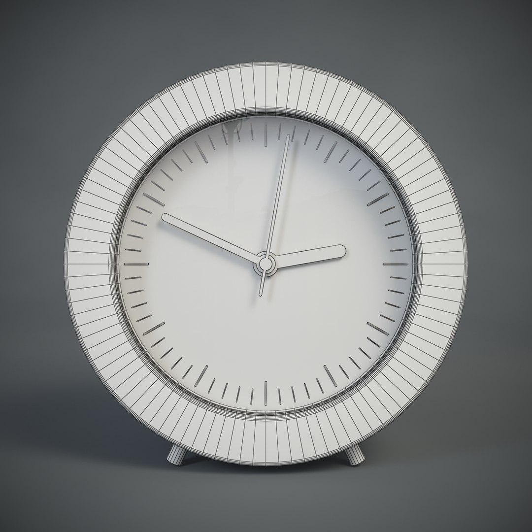Clock Hours Elements 3d Model