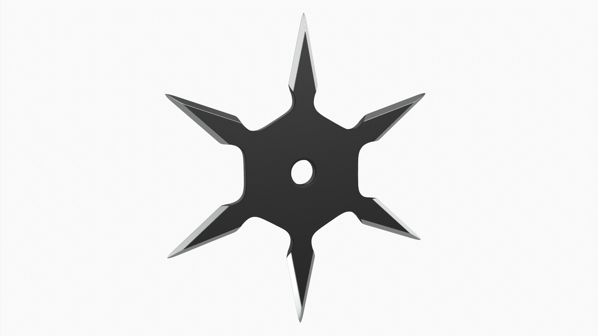 3D Shuriken Throwing Ninja Knifes - TurboSquid 1992102
