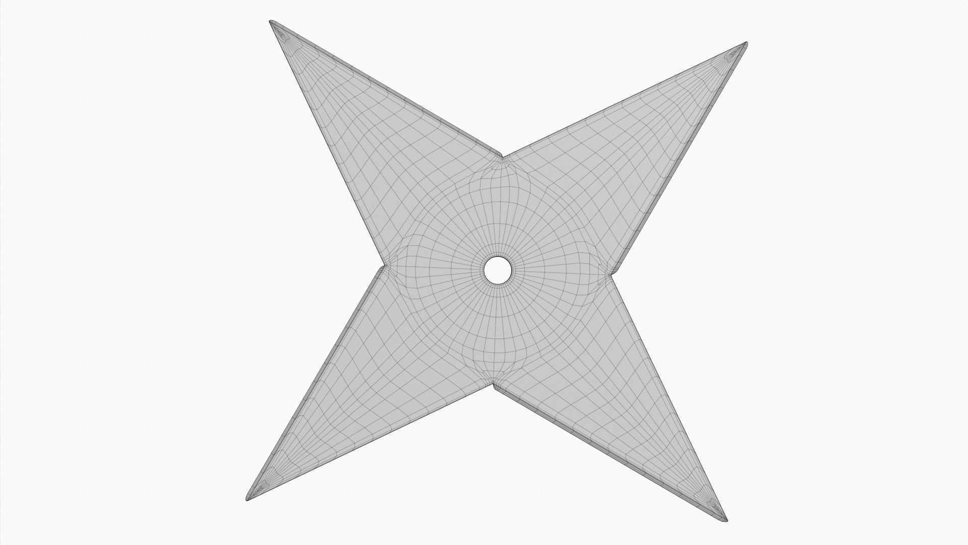 3D Shuriken Throwing Ninja Knifes - TurboSquid 1992102