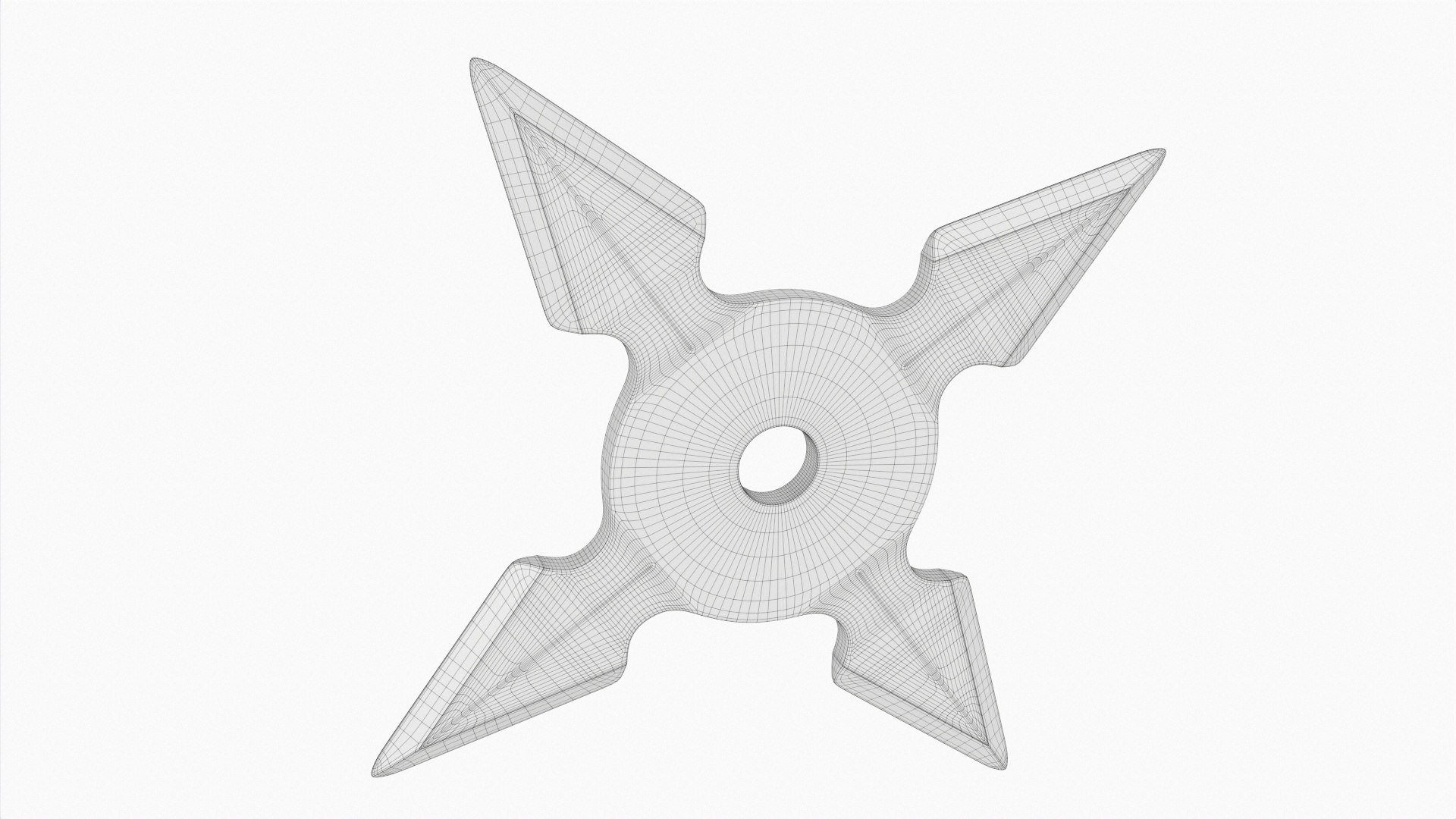3D Shuriken Throwing Ninja Knifes - TurboSquid 1992102