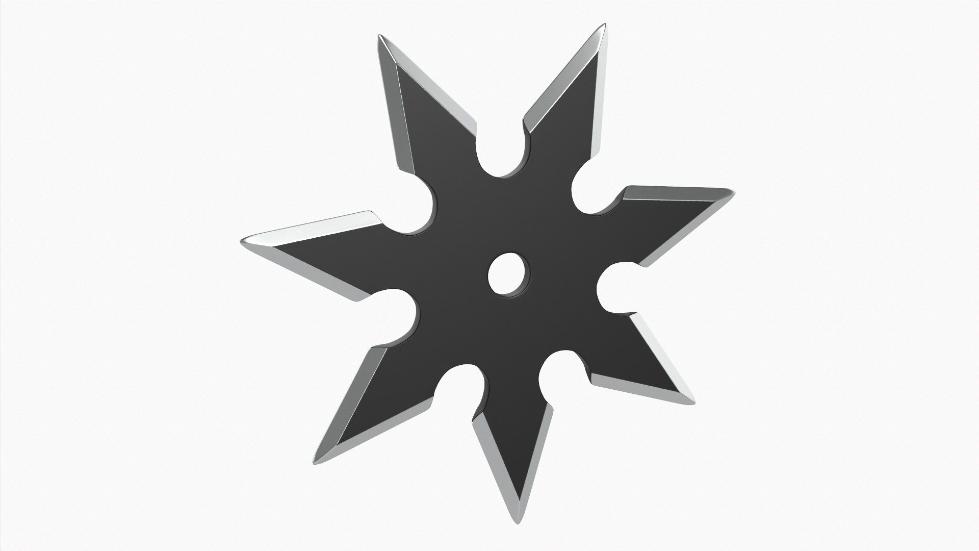 3D Shuriken Throwing Ninja Knifes - TurboSquid 1992102