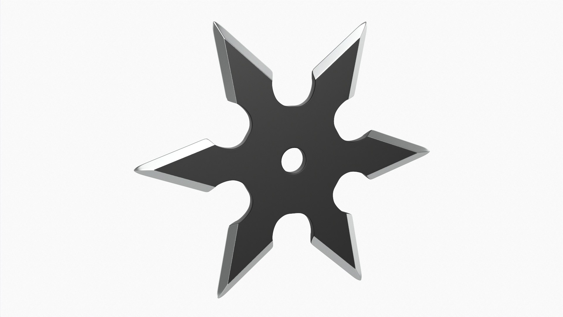 3D Shuriken Throwing Ninja Knifes - TurboSquid 1992102