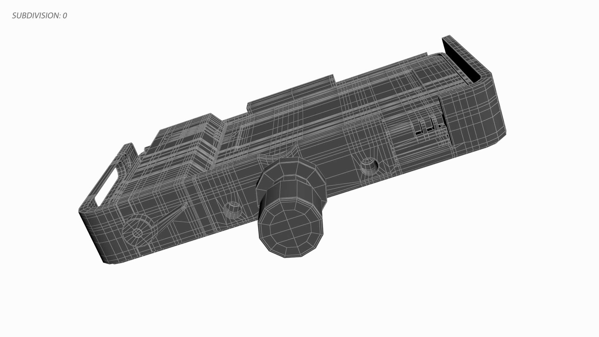 Small Monitor With Cage 3D Model - TurboSquid 1927192