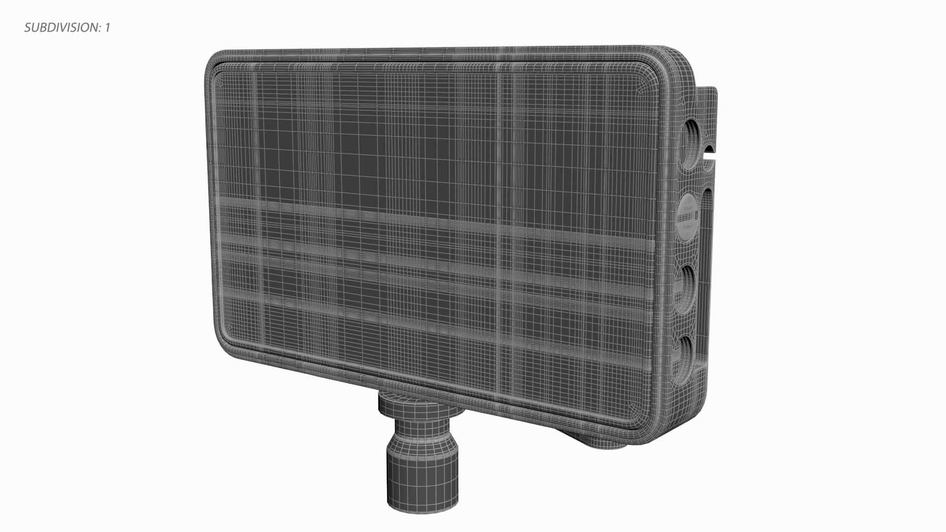 Small Monitor With Cage 3D Model - TurboSquid 1927192