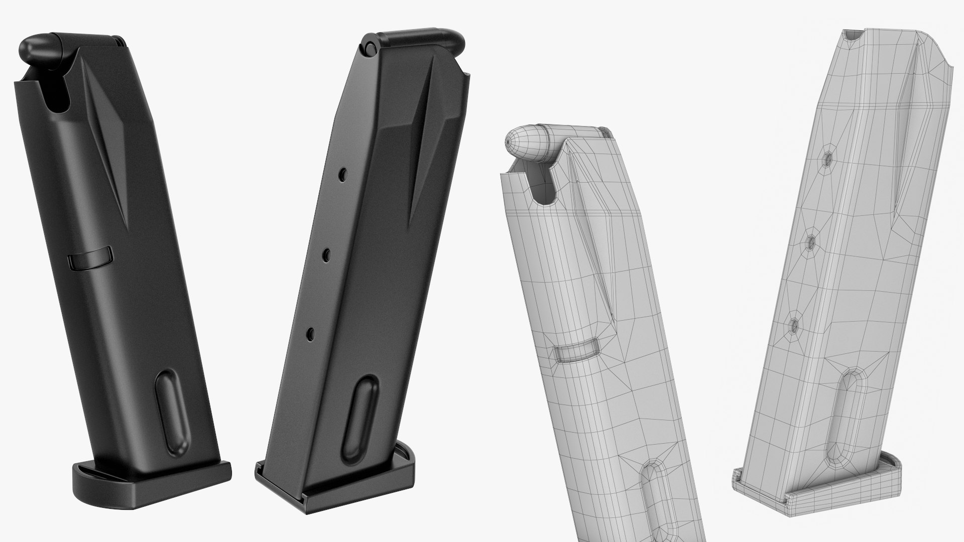 3D Model Beretta M9 No Materials - TurboSquid 1860686