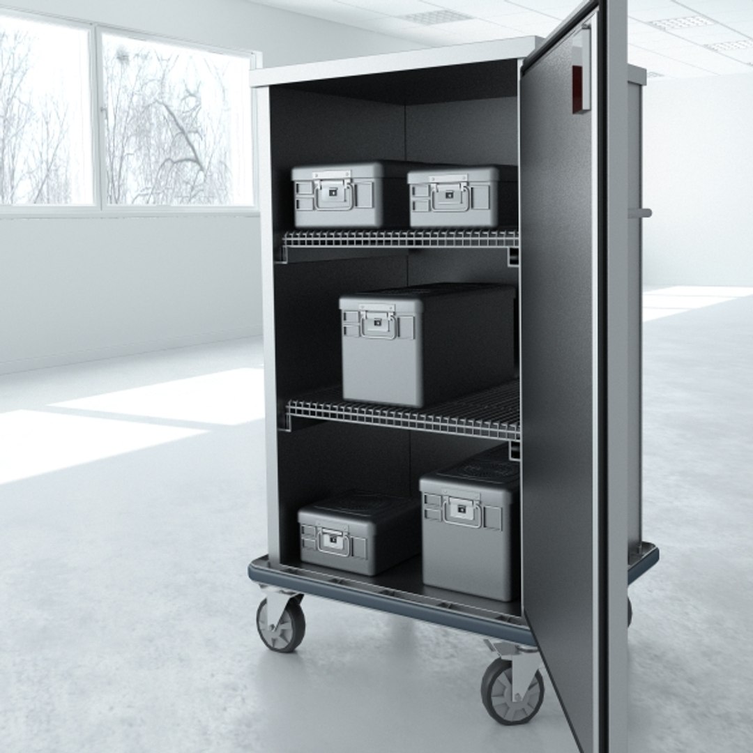 3D surgical case cart - - TurboSquid 1228068