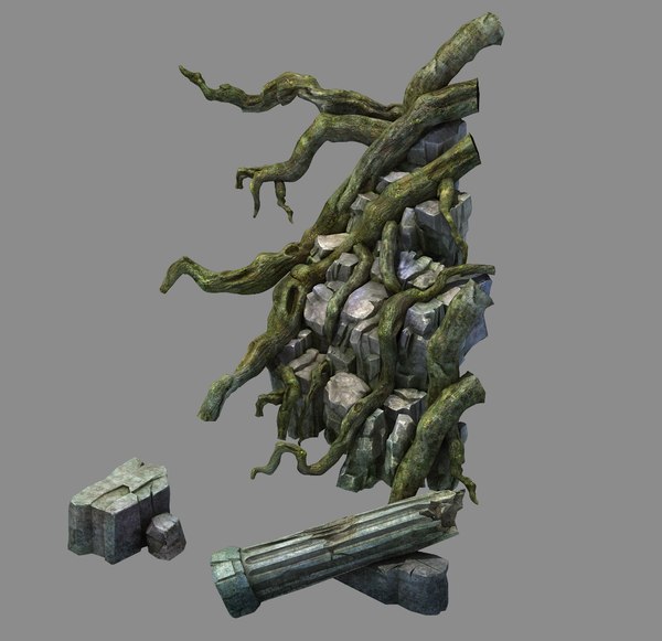 3D model fallen land - tree - TurboSquid 1446811