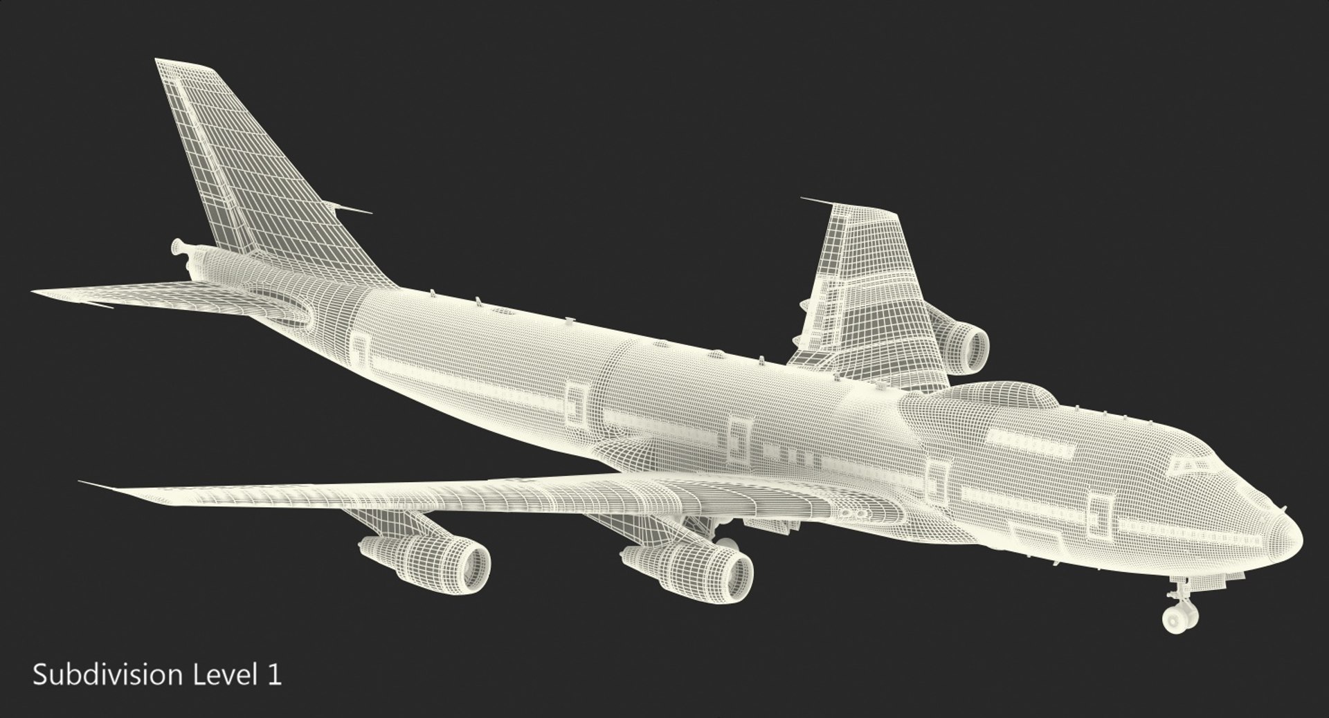 3D Boeing E4b Nightwatch Military Aircraft - TurboSquid 1381724