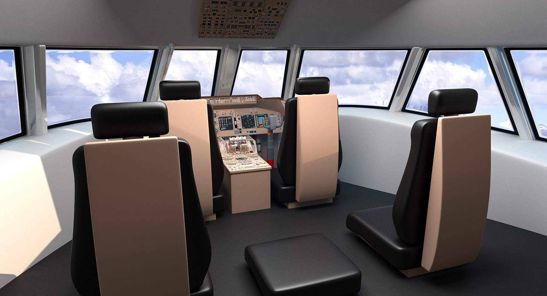 3D Boeing E4b Nightwatch Military Aircraft - TurboSquid 1381724