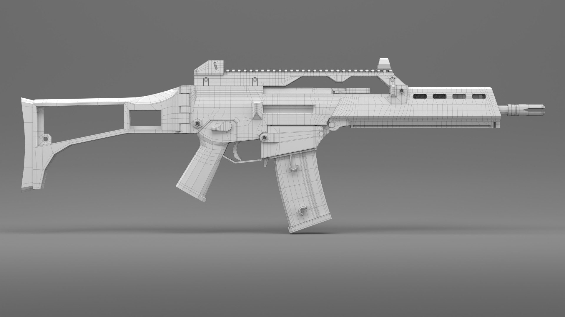 H k g36k 3D model - TurboSquid 1492247