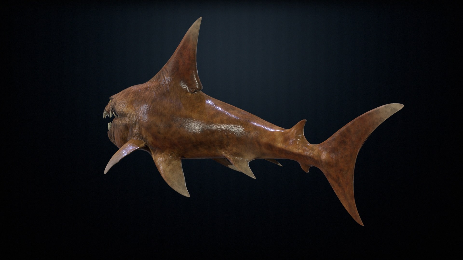 3D AlienShark2 - TurboSquid 2330419