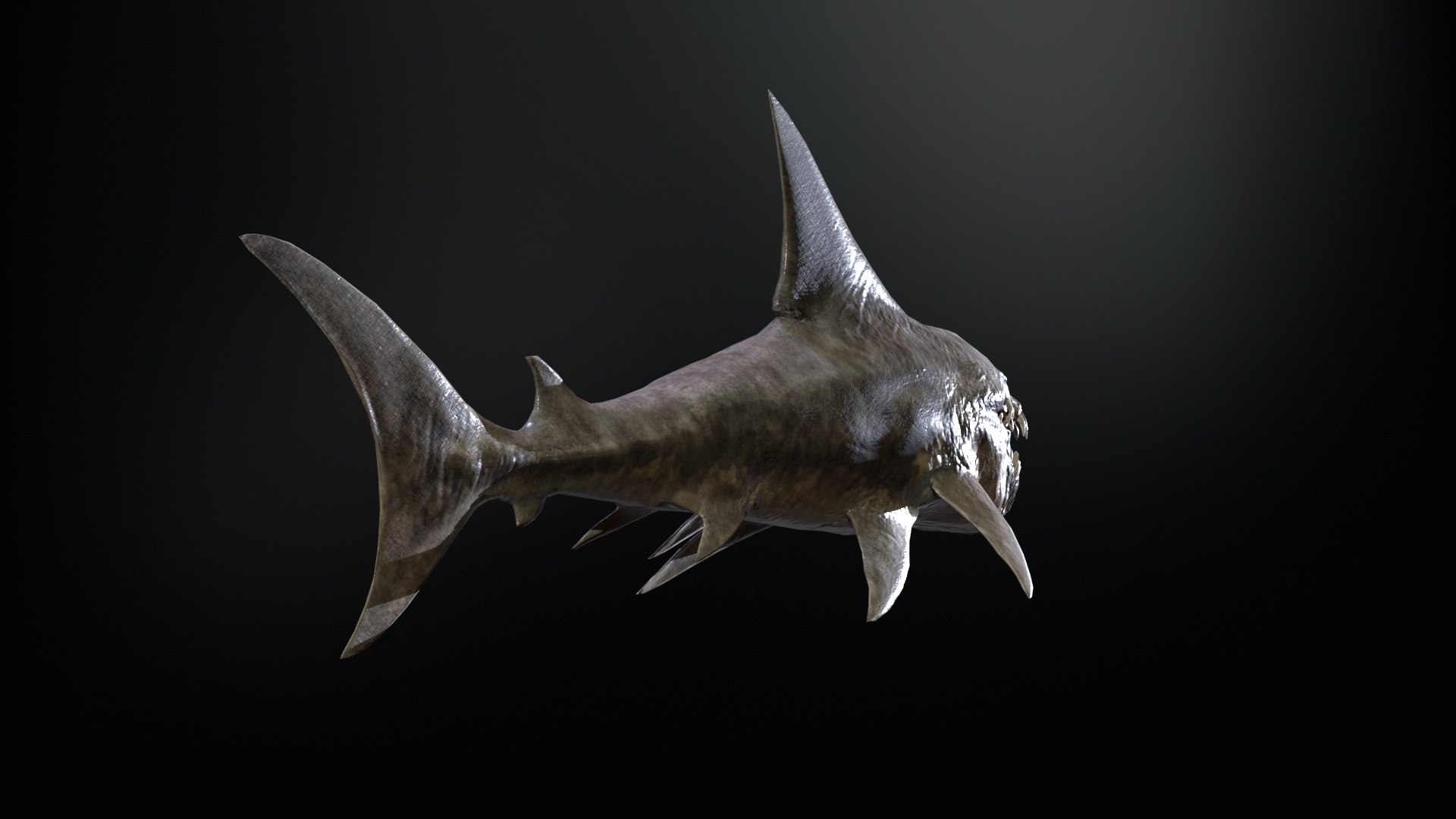 3D AlienShark2 - TurboSquid 2330419