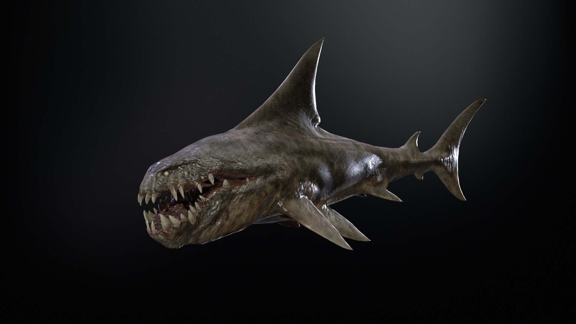3D AlienShark2 - TurboSquid 2330419