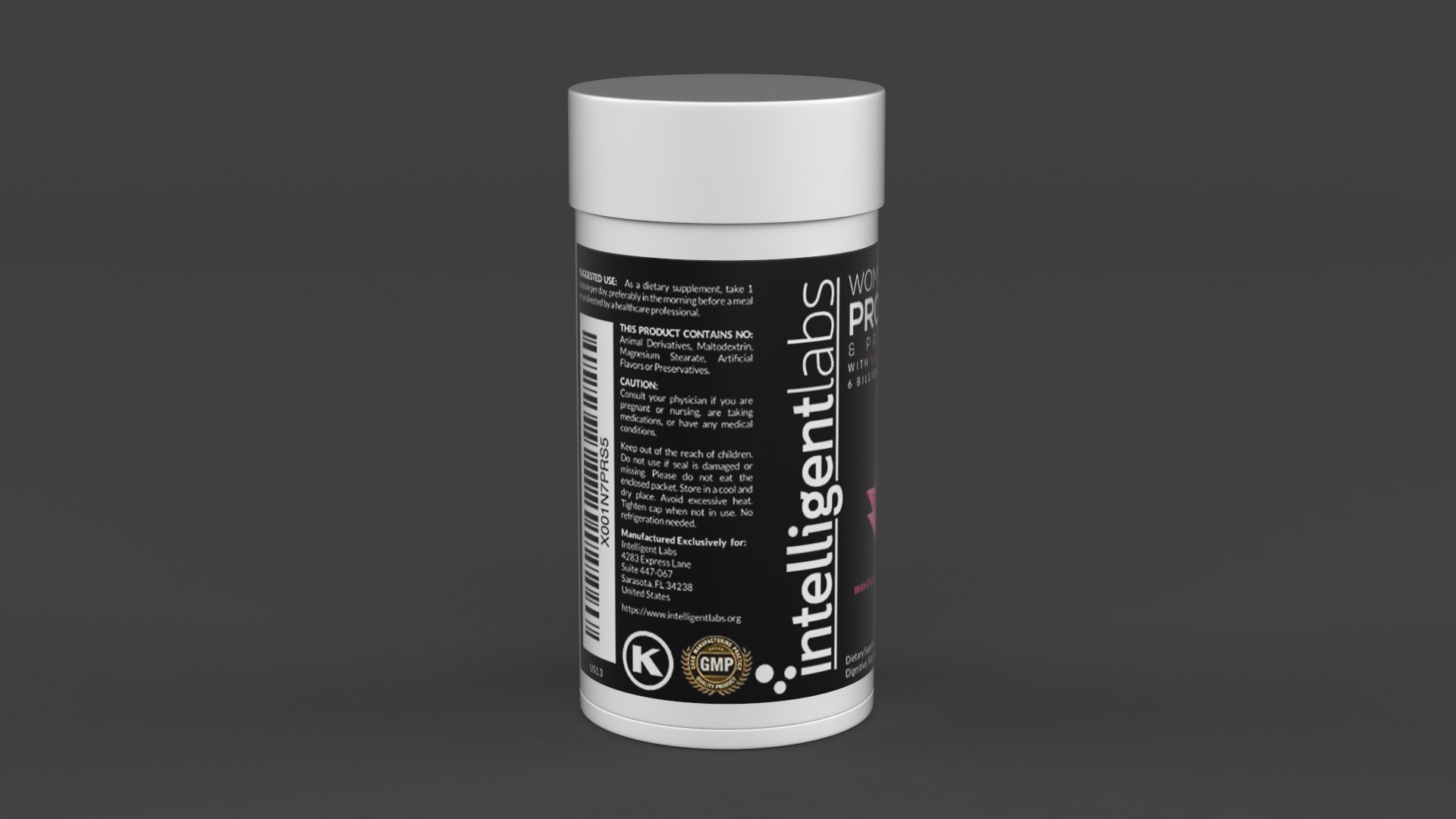 Digestive Supplement 3D Model - TurboSquid 2028299