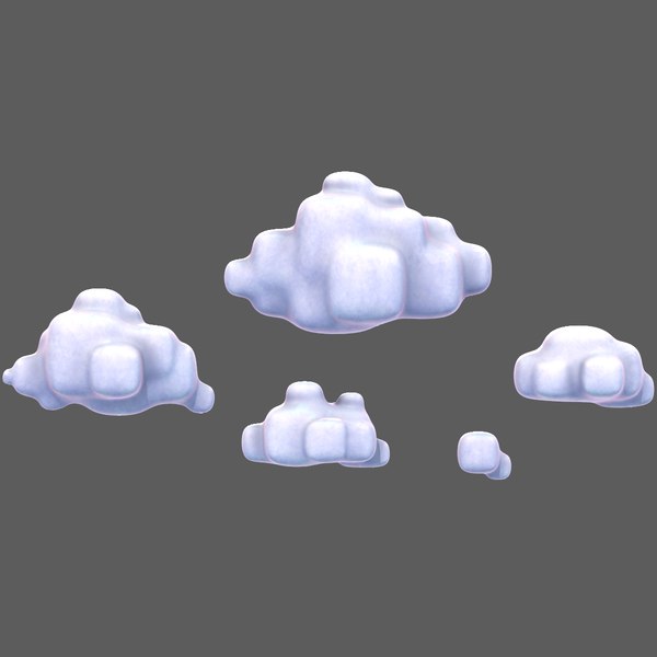 3D Cloudy Models | TurboSquid