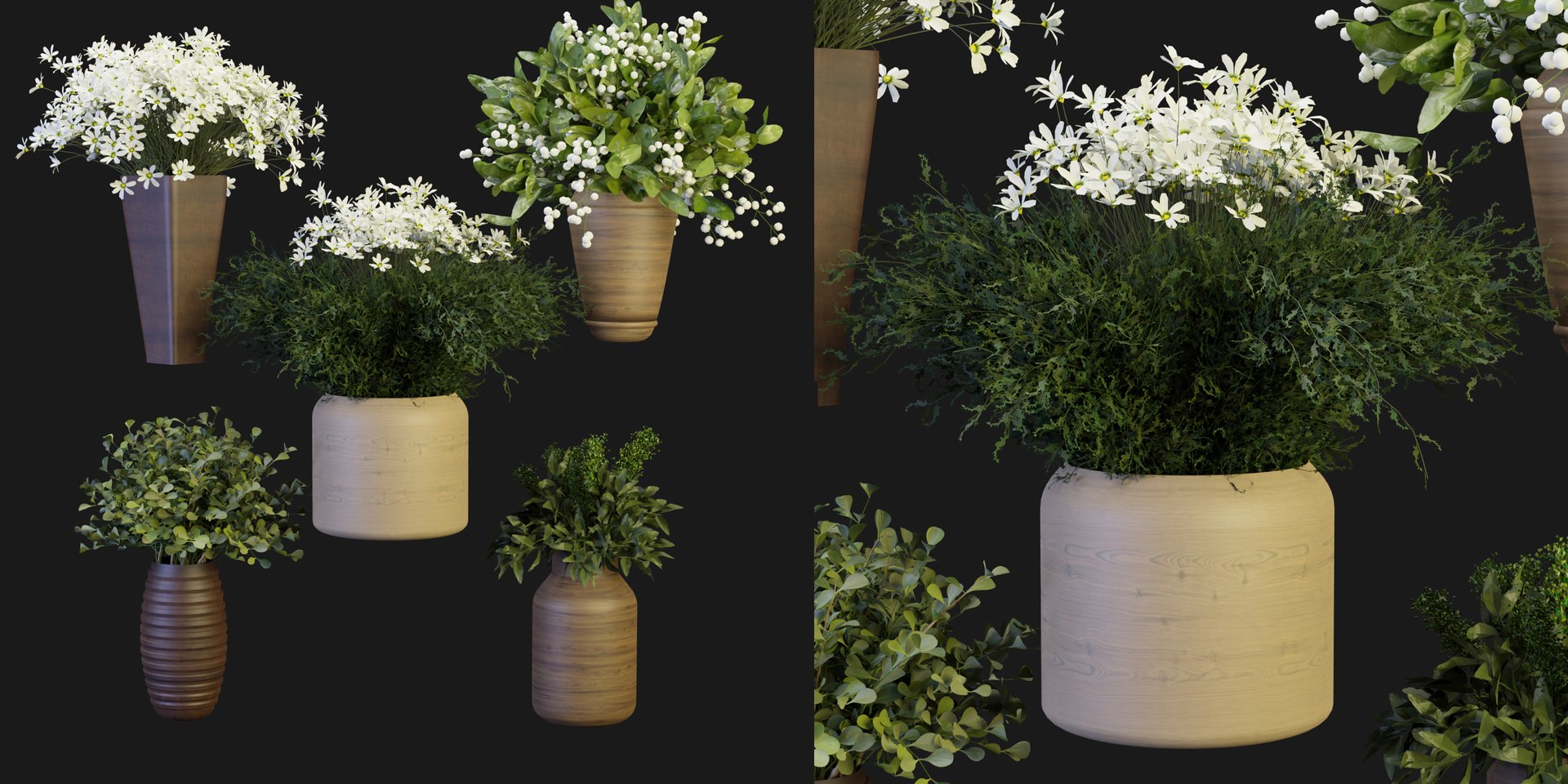 Collection Plant Vol 262 - Blender Model 3D Model - TurboSquid 2088309