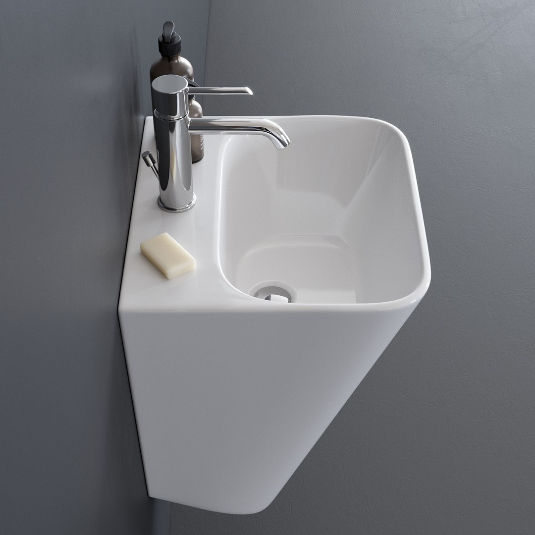 Meg11 washbasin 5407 3D model - TurboSquid 1336047