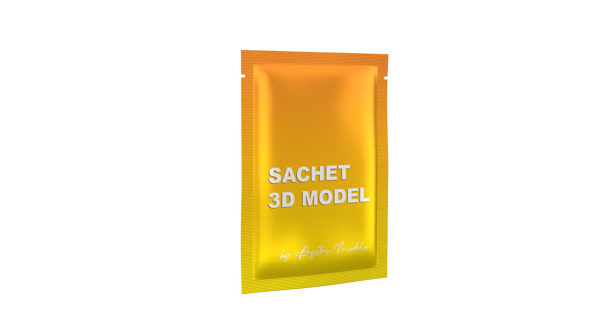 3D Sachet 9 Model - TurboSquid 2276559