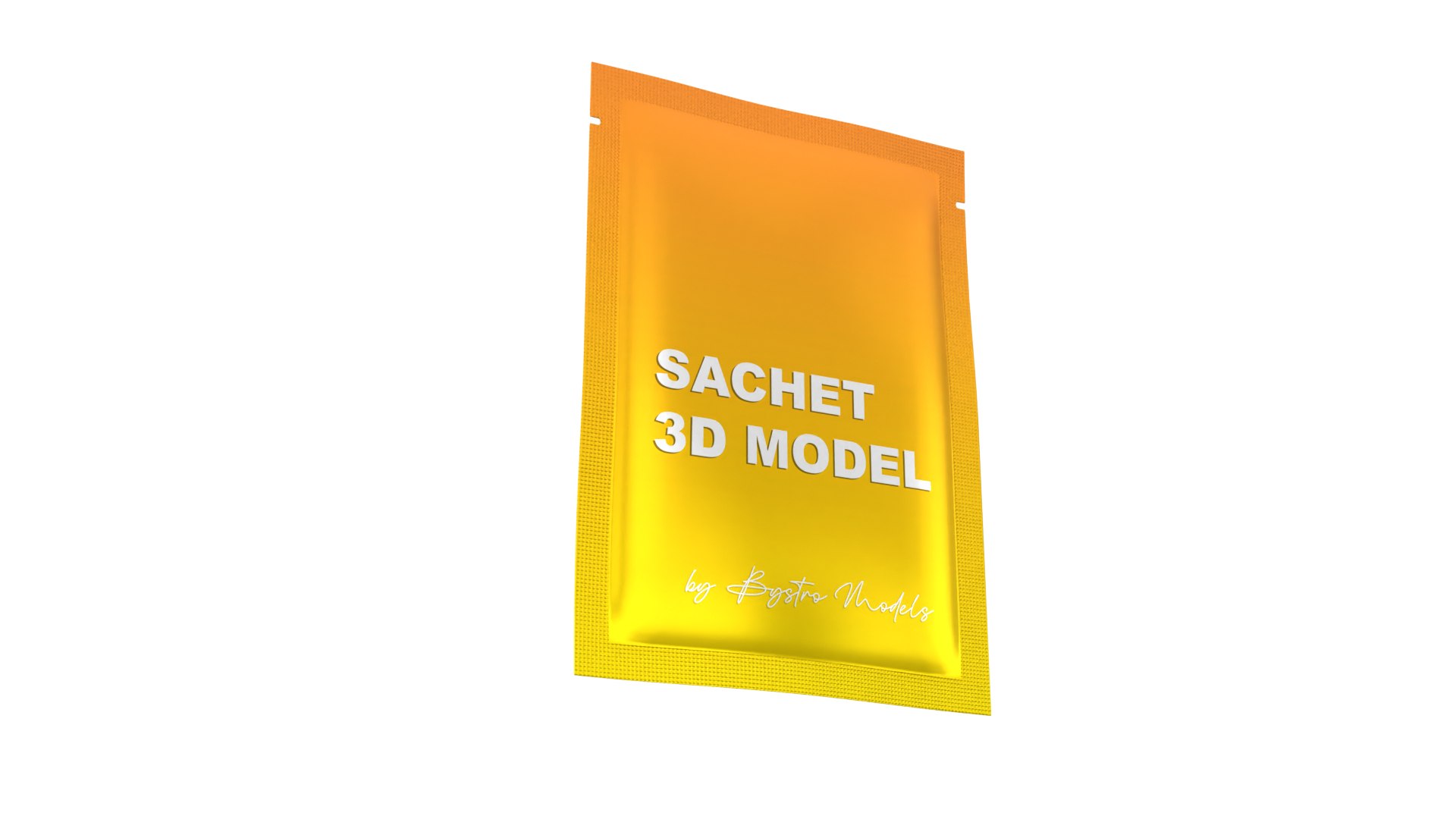3D Sachet 9 Model - TurboSquid 2276559