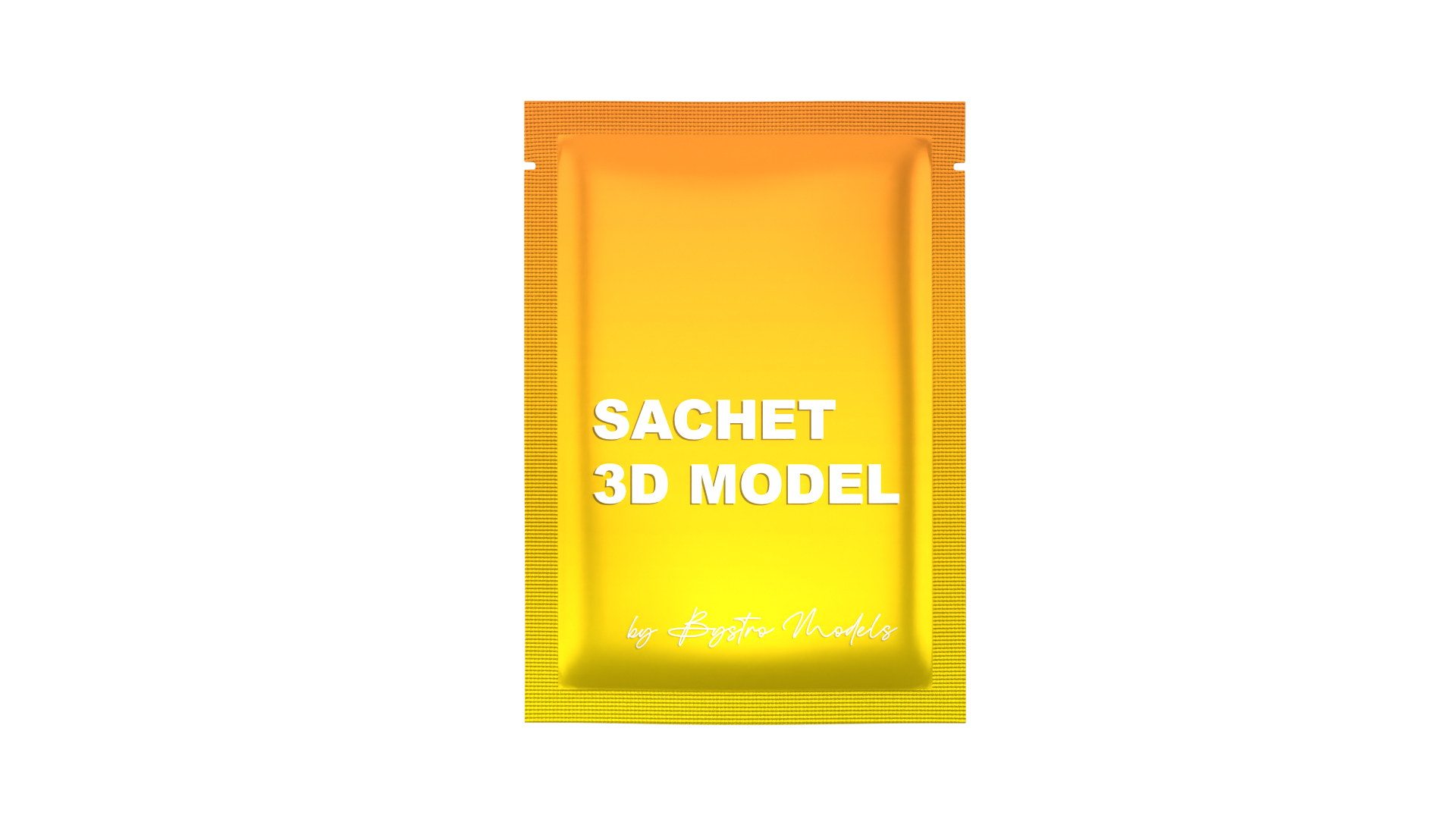3D Sachet 9 Model - TurboSquid 2276559