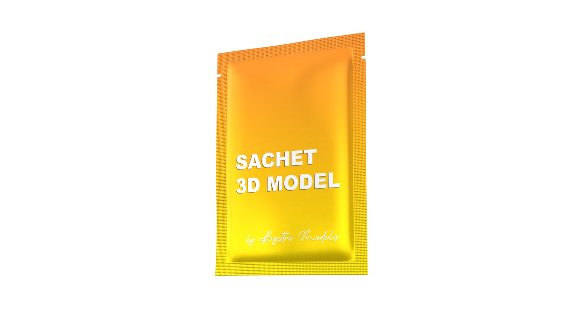 3D Sachet 9 Model - TurboSquid 2276559