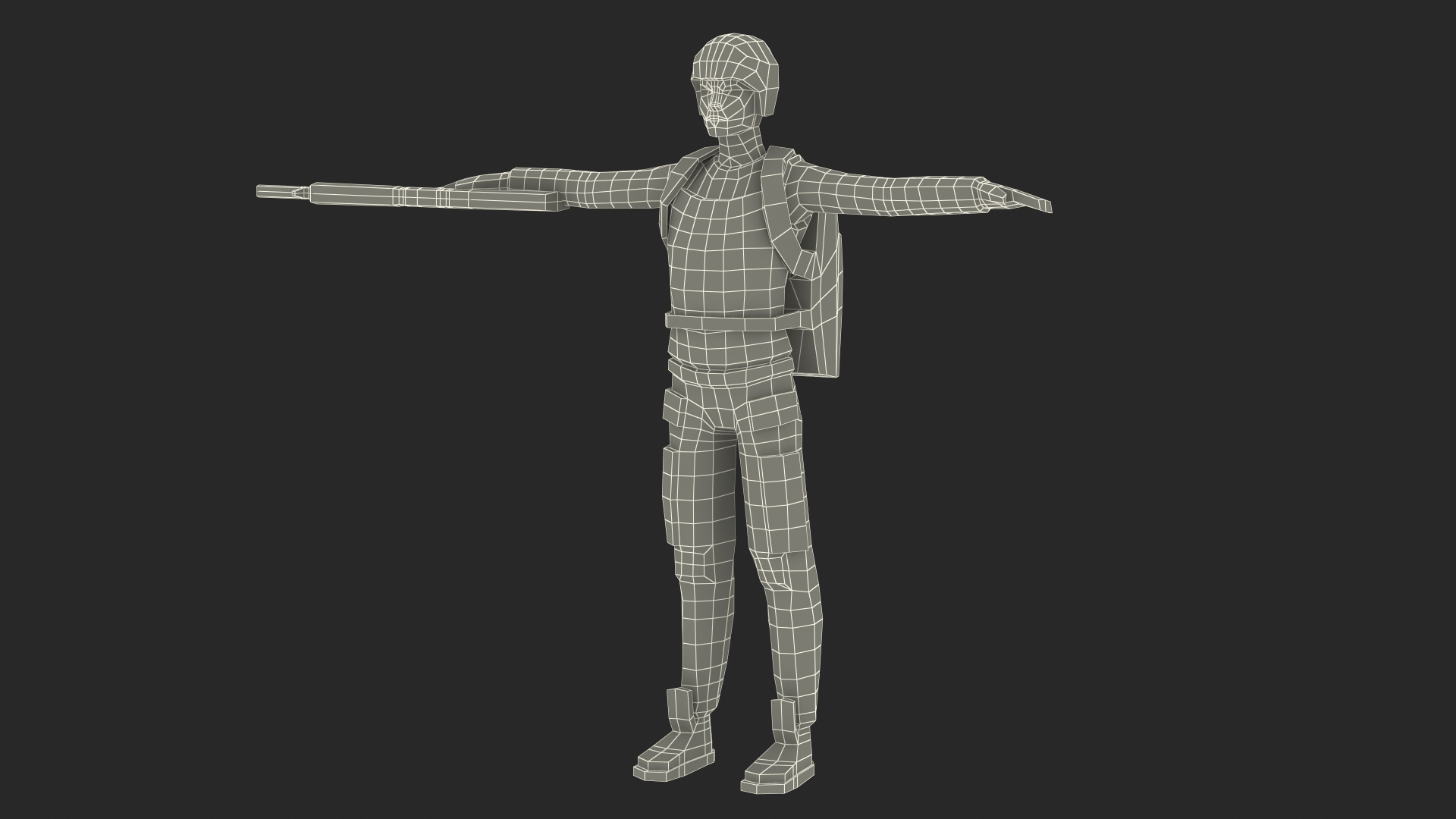 Soldier Low Poly Rigged For Maya 3D - TurboSquid 2191974