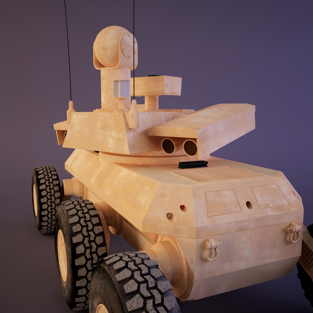 3d Model Of Army Mule