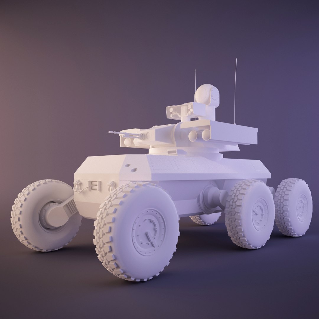 3d Model Of Army Mule