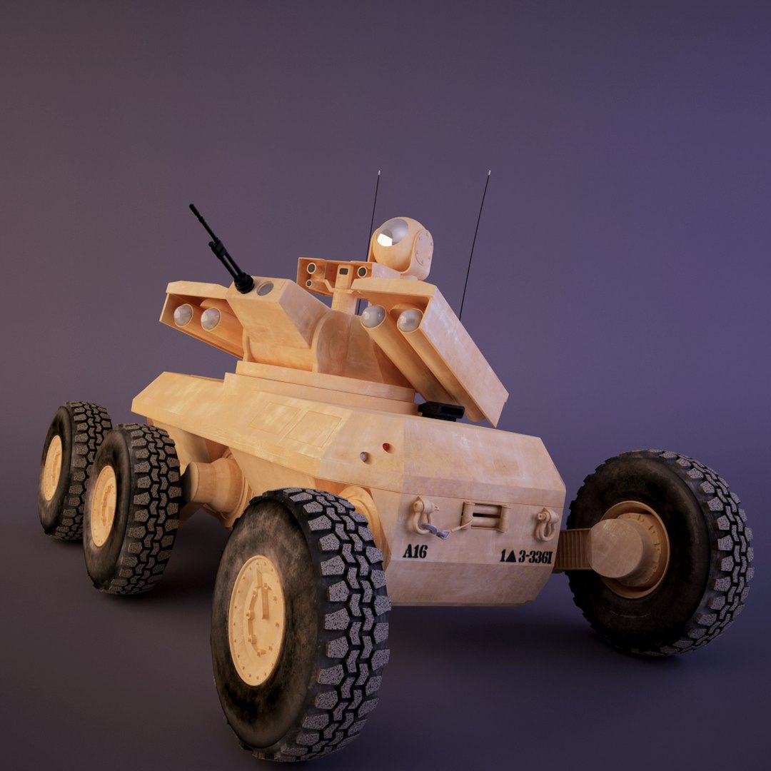 3d Model Of Army Mule