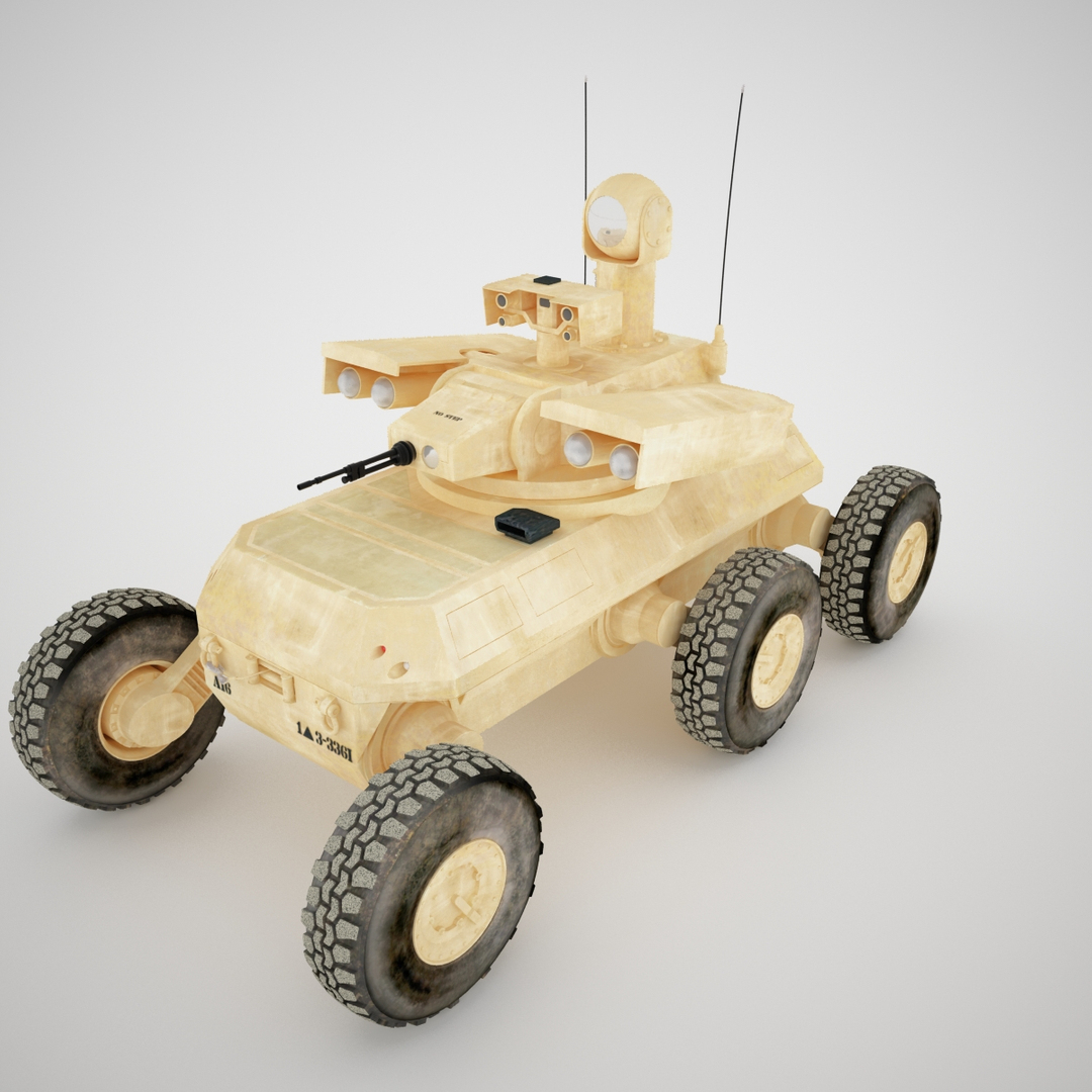 3d Model Of Army Mule