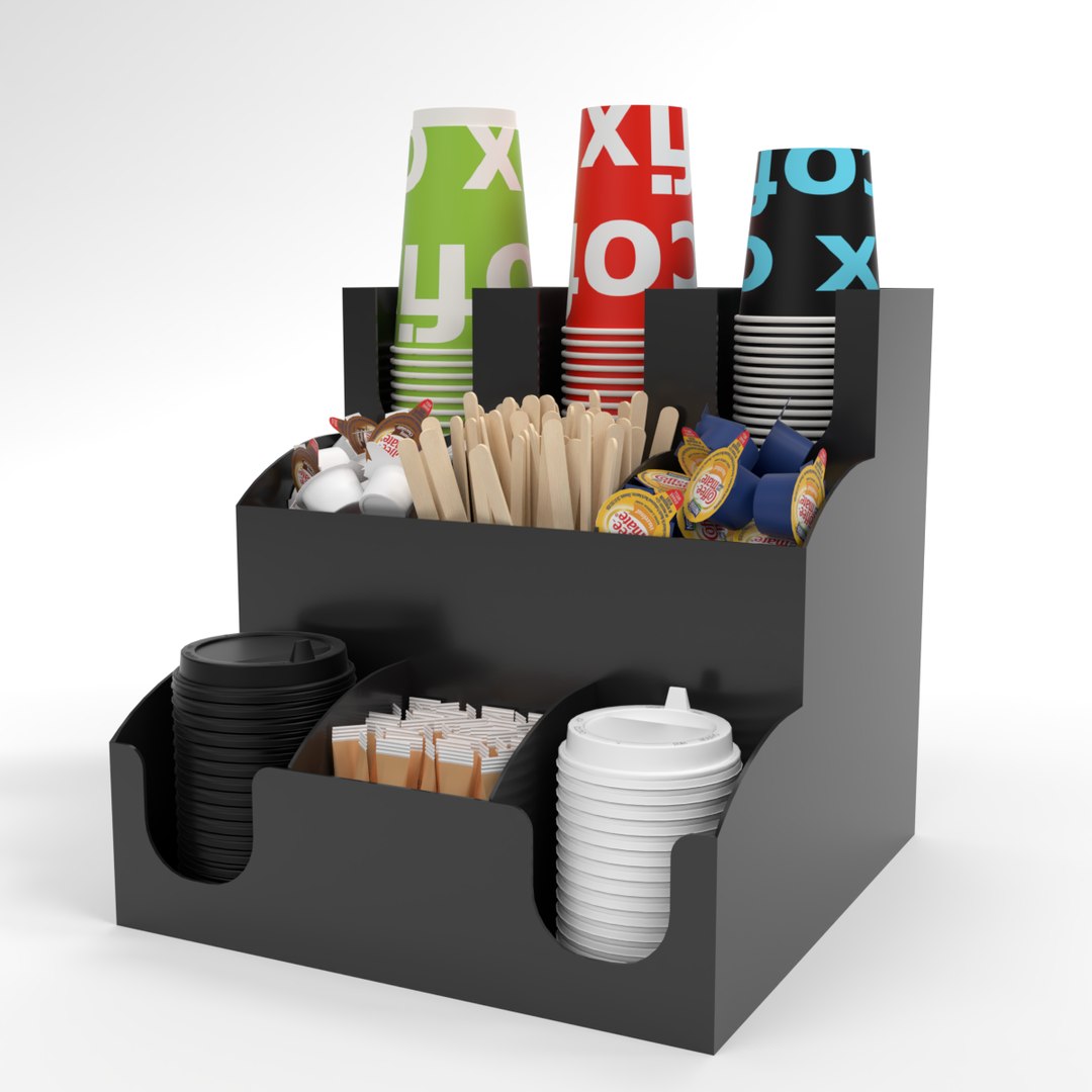 Blender bar holder organizer 3D - TurboSquid 1290783