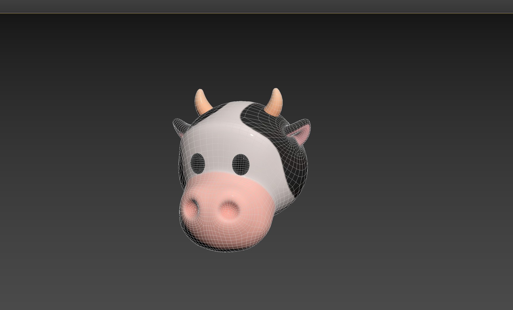 3D Prop131 Cow Head - TurboSquid 1946288