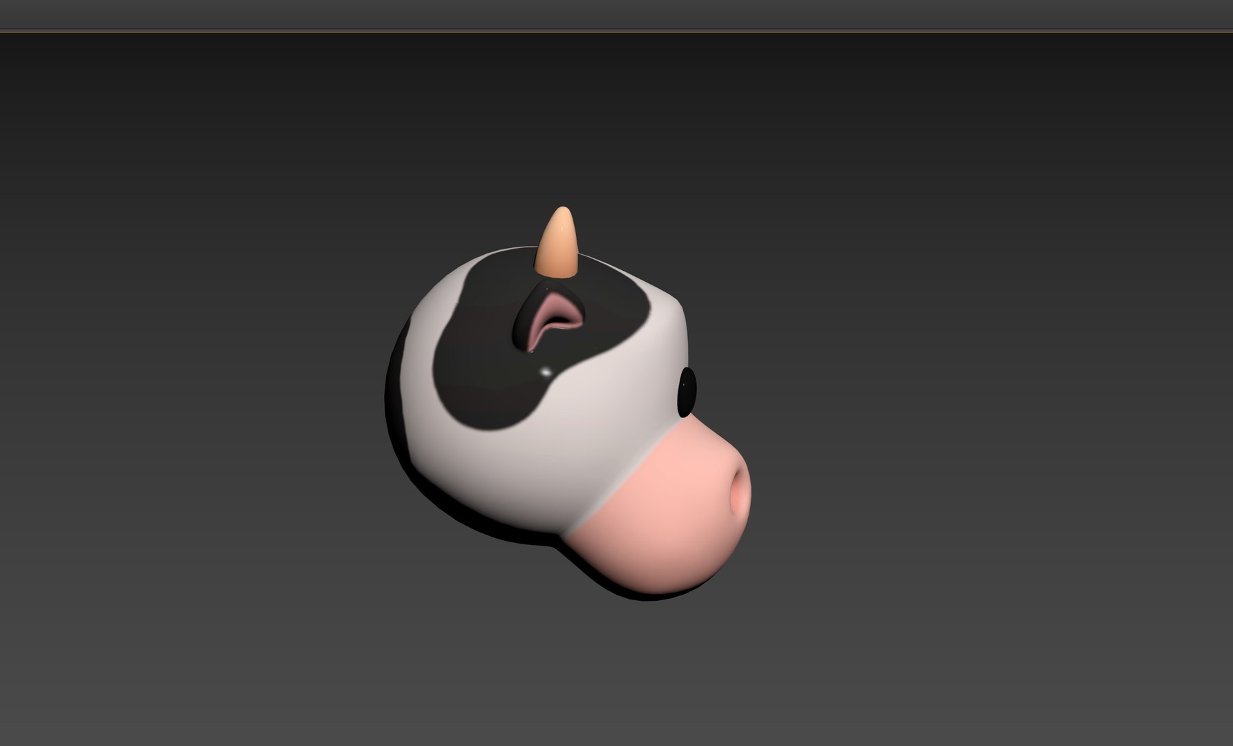 3D Prop131 Cow Head - TurboSquid 1946288