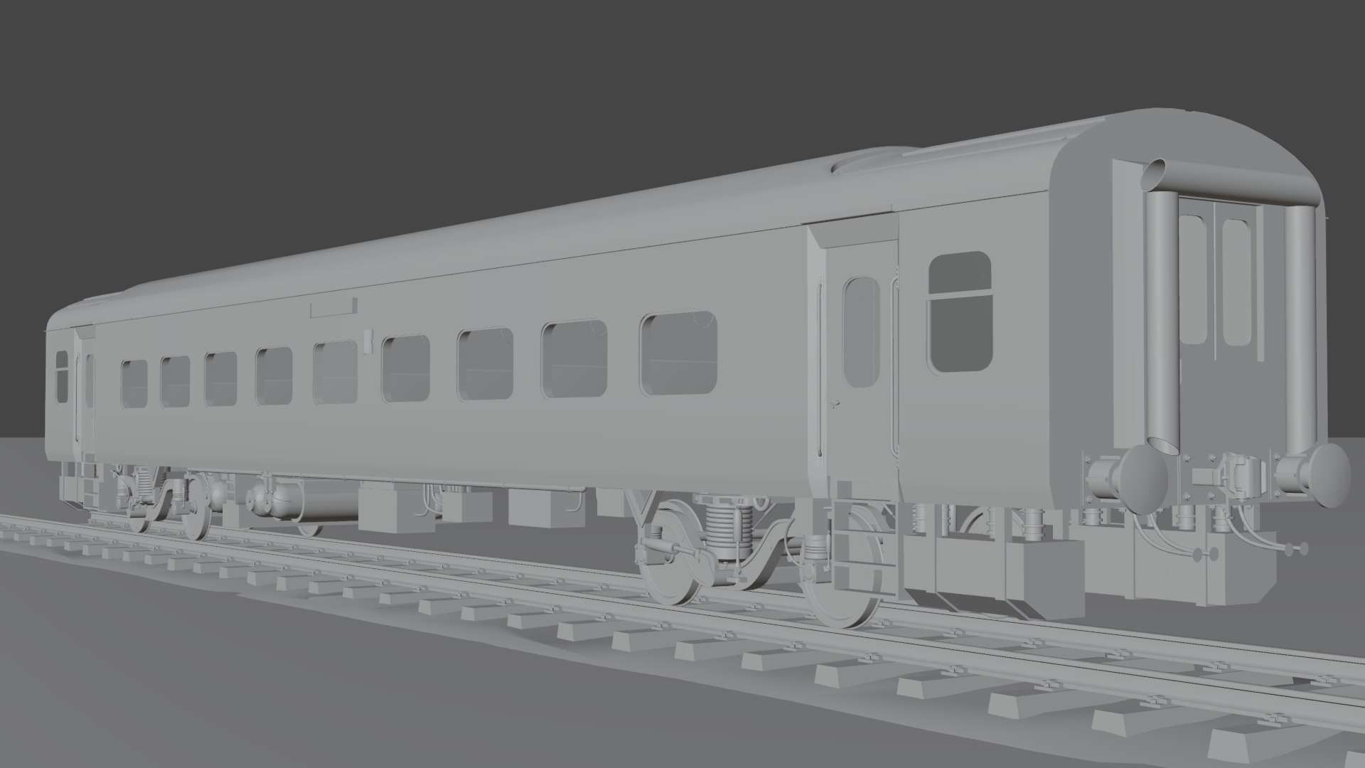 Indian Railways LHB Ac 3 Tier Sleeper Coach With Interior 3D Model 3D ...
