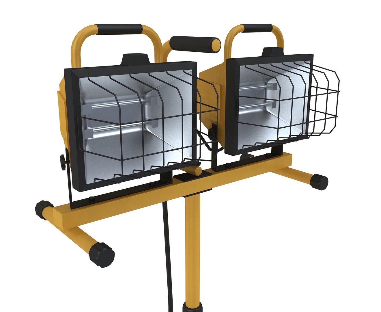 Halogen Work Light 3D Model - TurboSquid 1730327