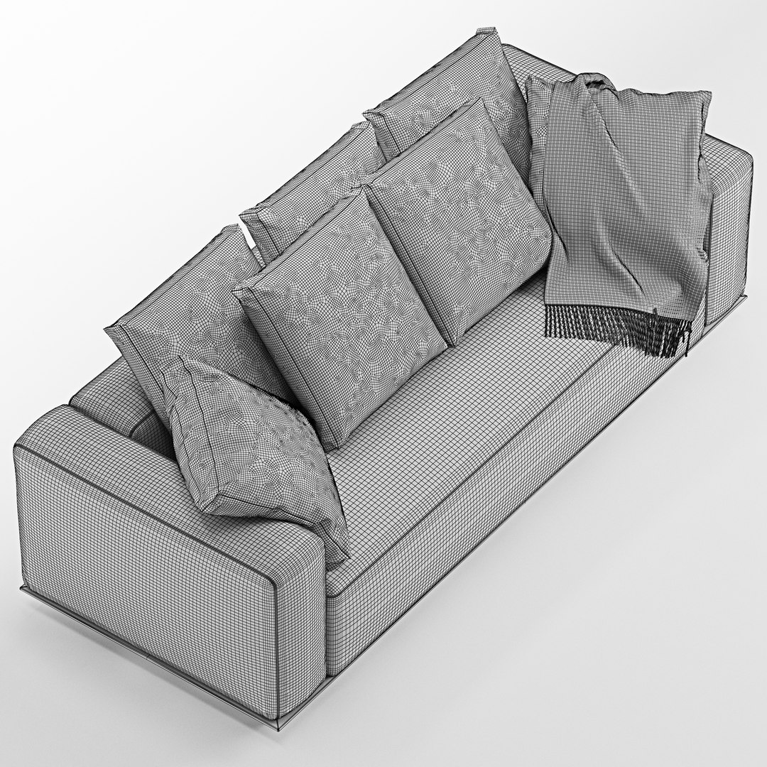 9 Sofas Collection 05 3D model - TurboSquid 2088949