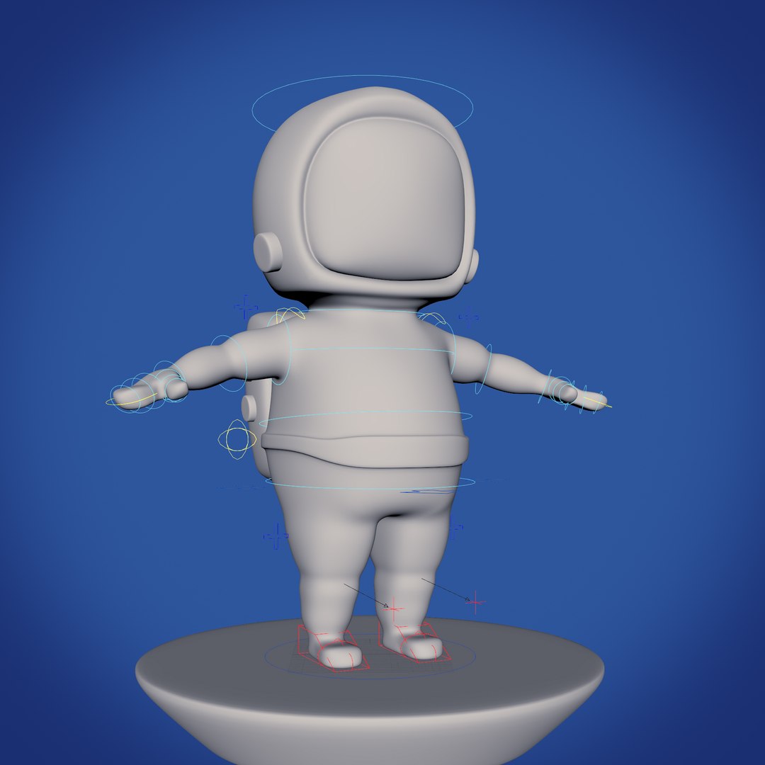 3D Astro Team Model - TurboSquid 1724276