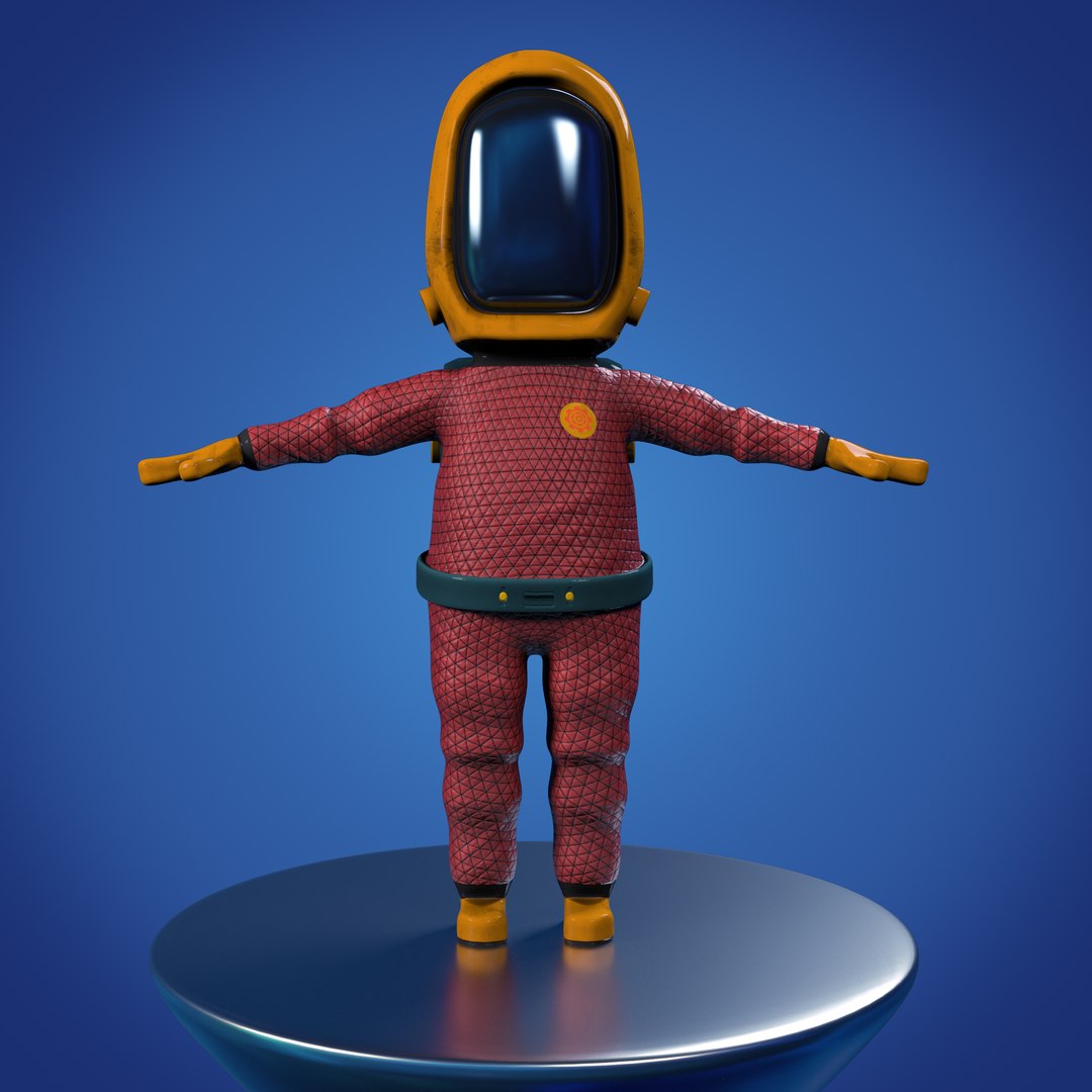 3D Astro Team Model - TurboSquid 1724276