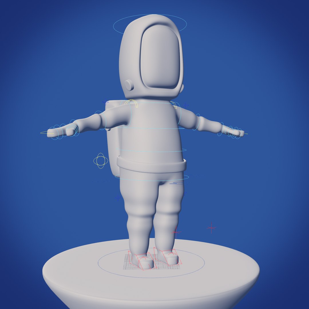 3D Astro Team Model - TurboSquid 1724276