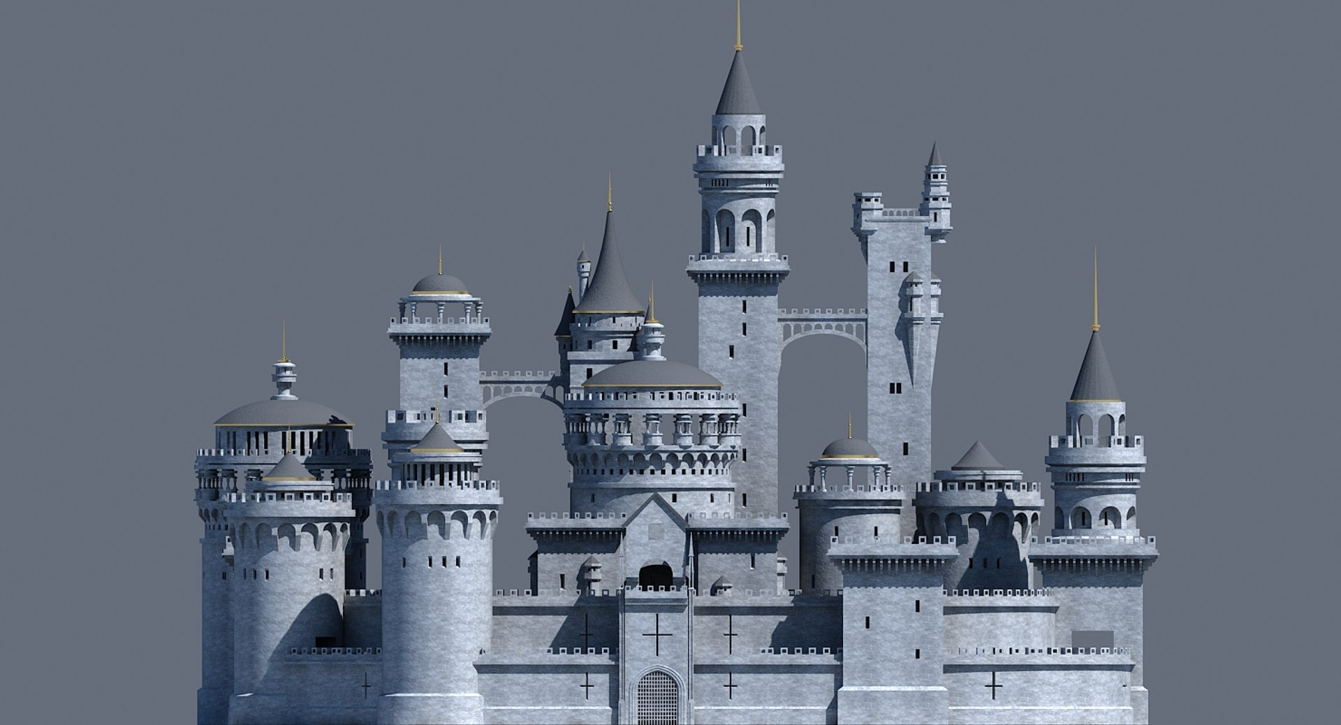 3D Fantasy Castle - TurboSquid 1438490