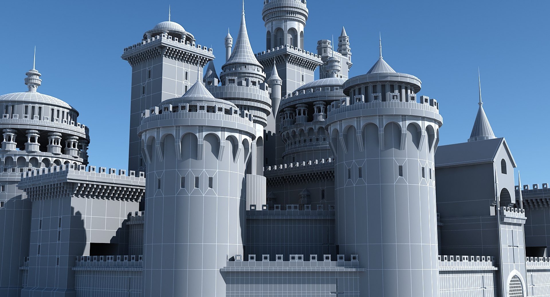 3D Fantasy Castle - TurboSquid 1438490