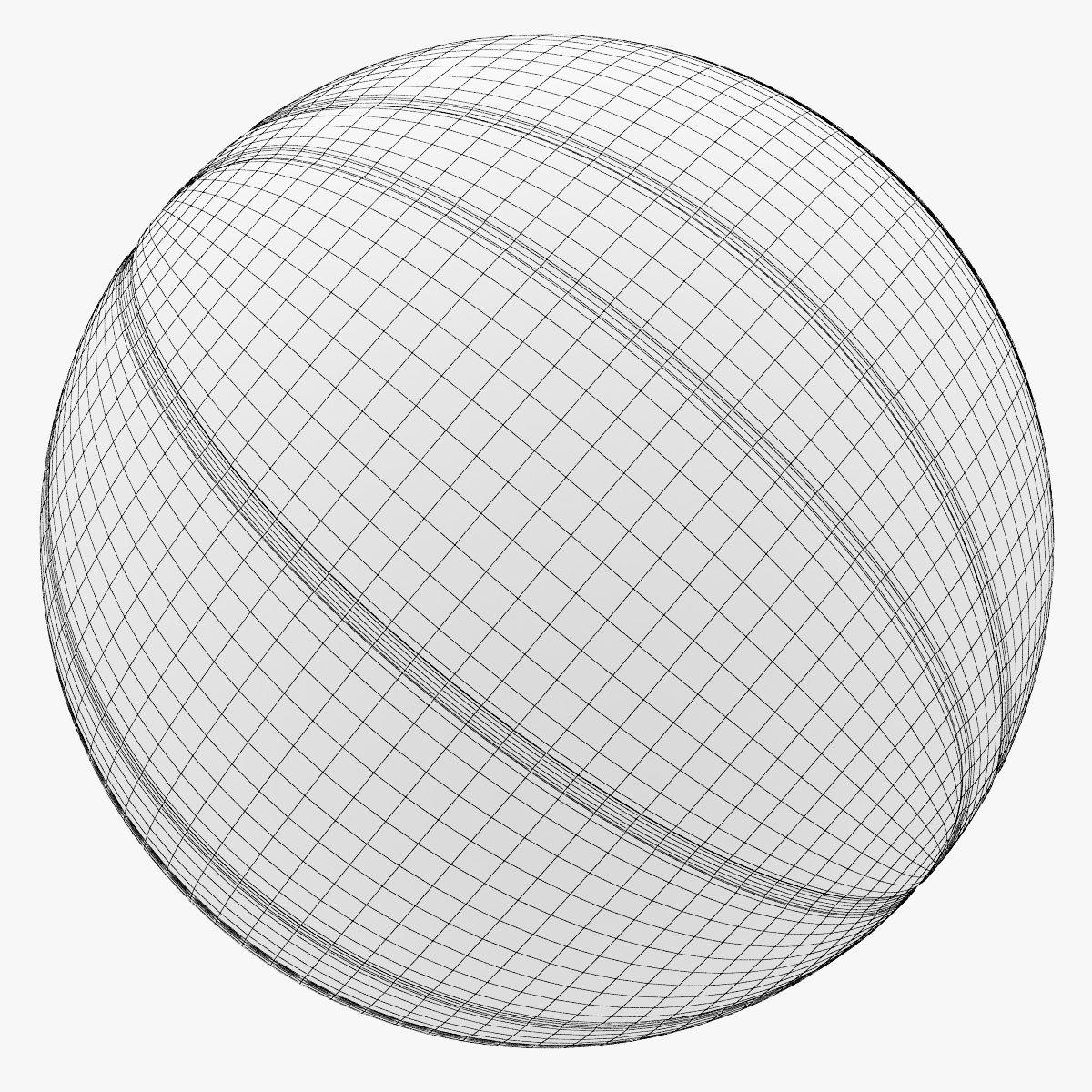 free obj model basketball ball