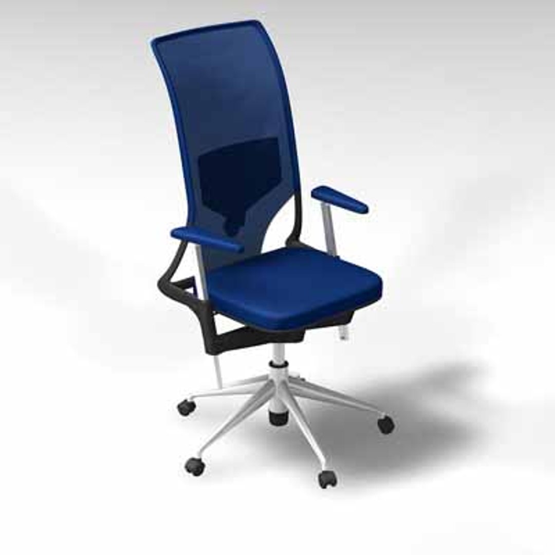 Vitra Meda 2 Office Chair 3d Model