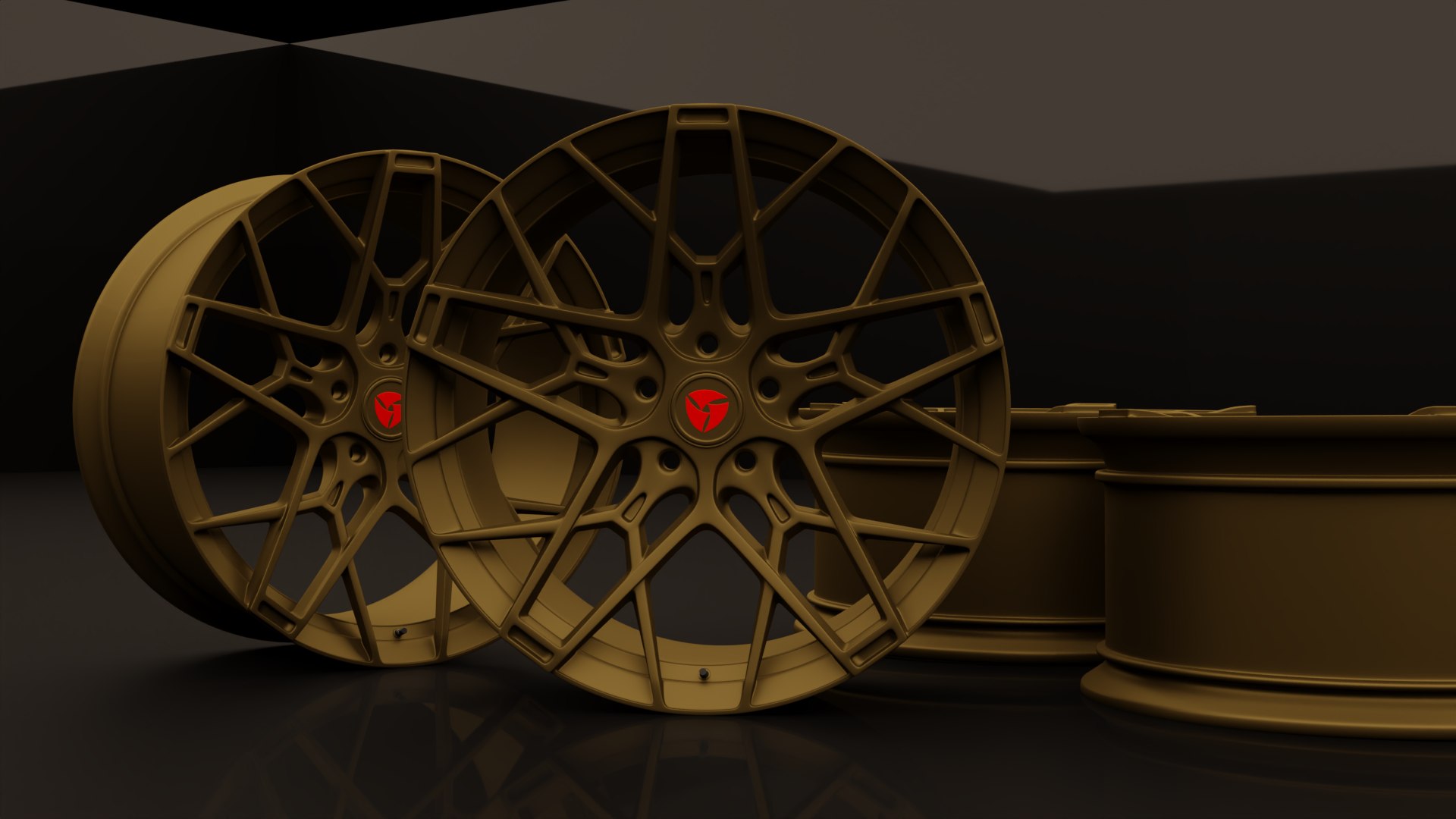 3D ARK AB-10S Flow Forged Wheel Model - TurboSquid 2244226